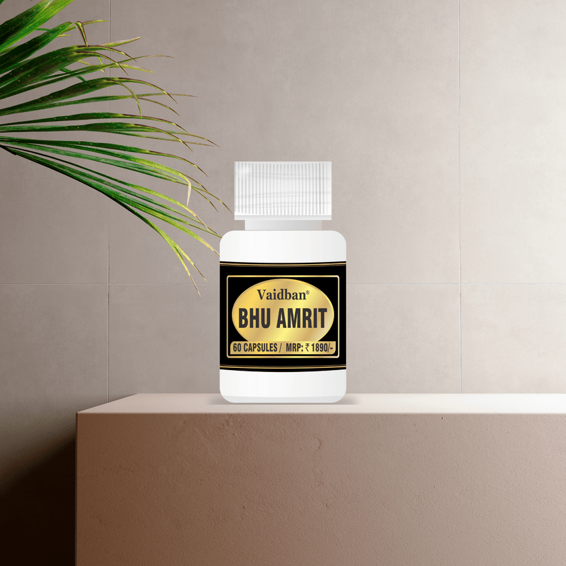 Vaidban BHU AMRIT Capsules - 60 Caps | Ultimate Acidity Relief and Dig