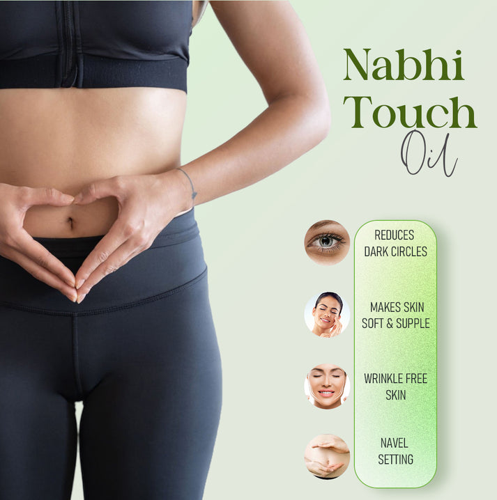 Nabhi Touch Ayurvedic Relief oil Belly Button Oil - 10 ml – Vaidban ...