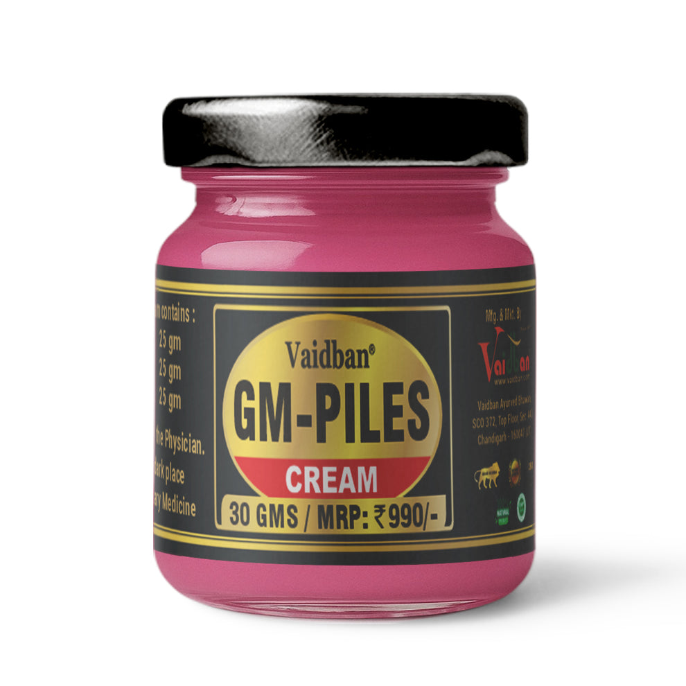 GM-Piles Cream: An Ayurvedic Solution for Piles Relief and Healing