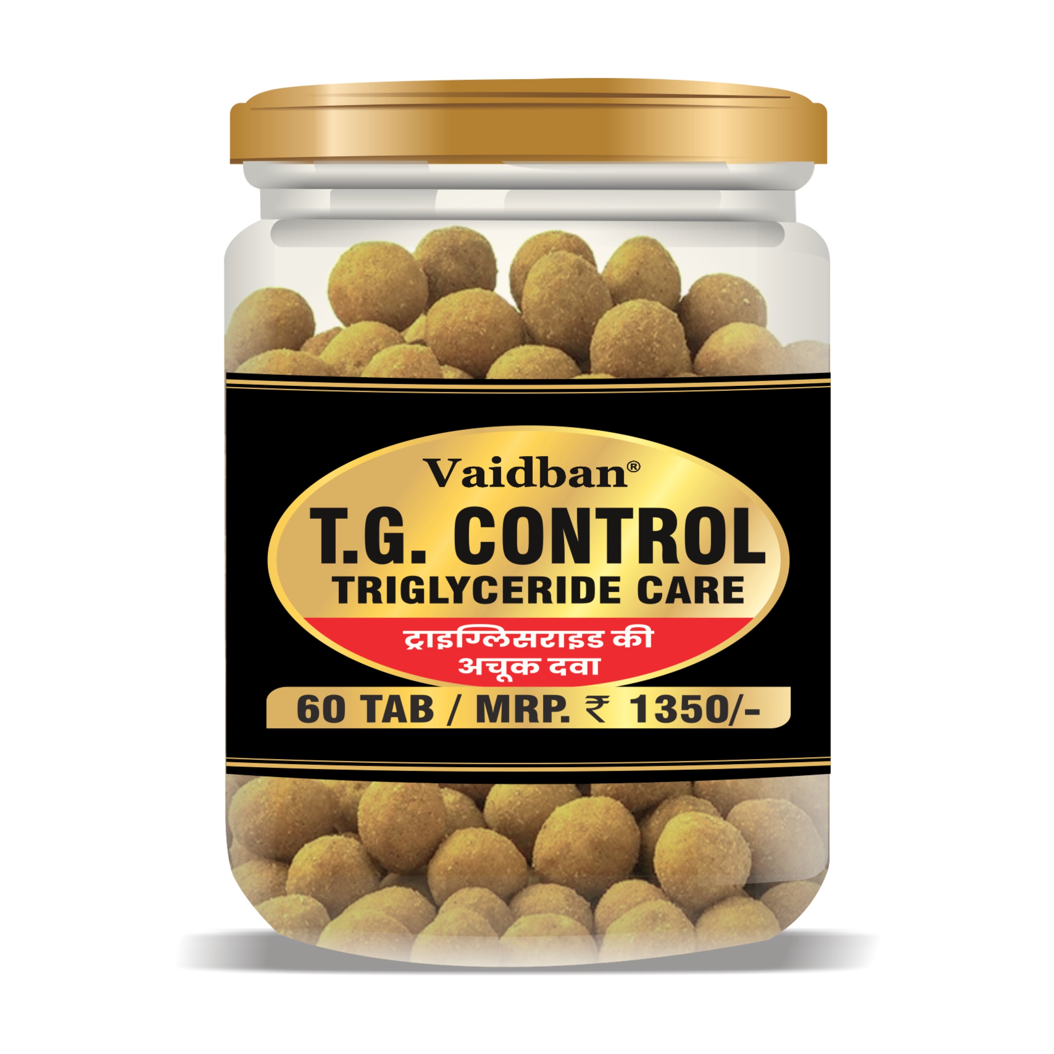 Vaidban T.G. Control - Natural Triglyceride Care Tablets (60 Tabs)