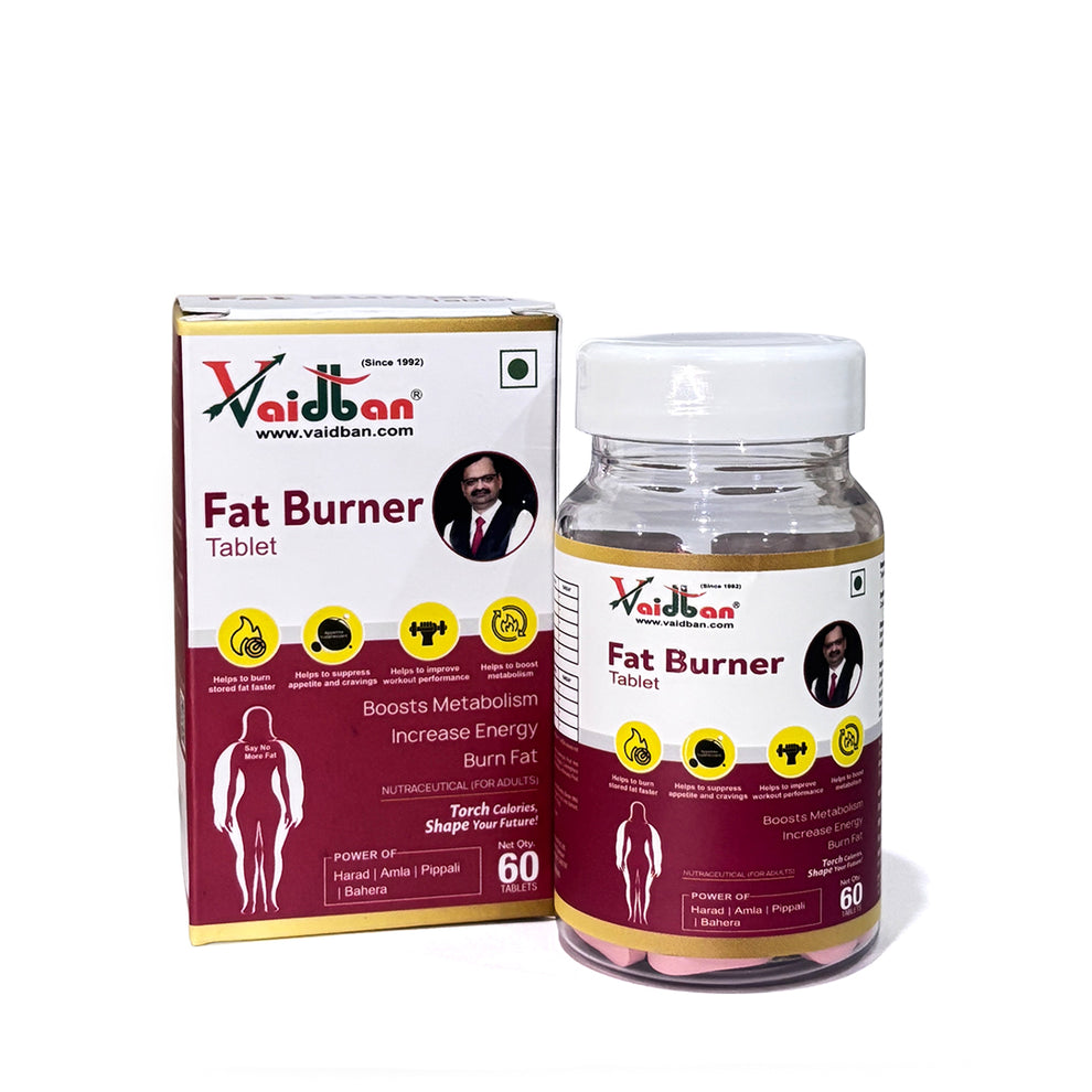 Vaidban Fat Burner – Natural Slimming & Energy Booster (60 Tabs ...