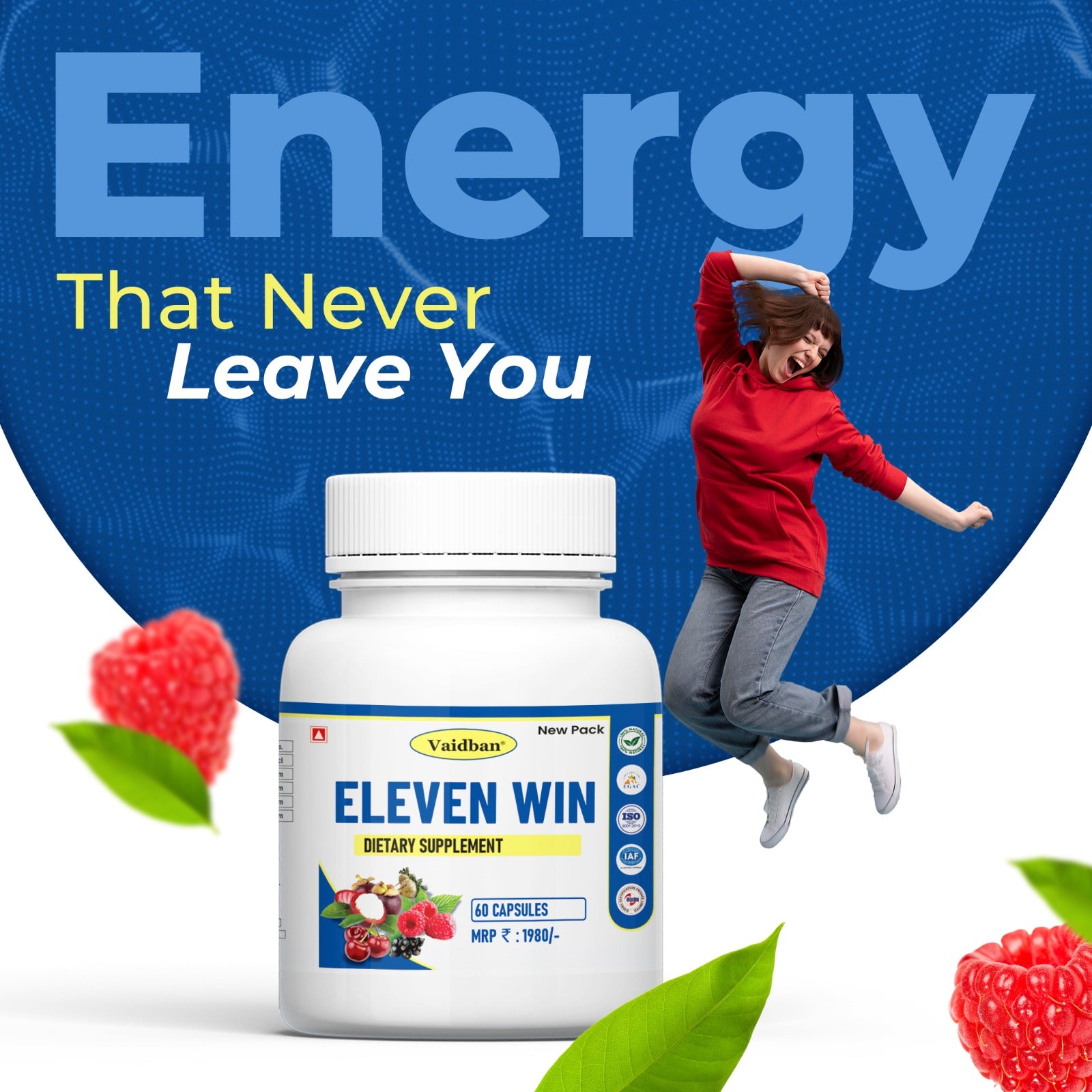 Eleven Win Capsule ( 60 Capsule) - Dietary Supplement