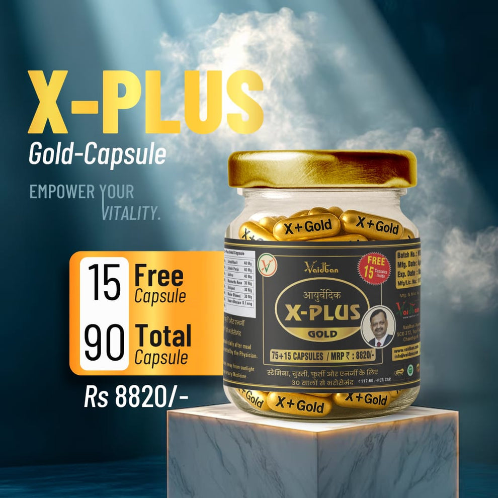 X Plus Gold Capsule – Strength | Stamina | Vitality