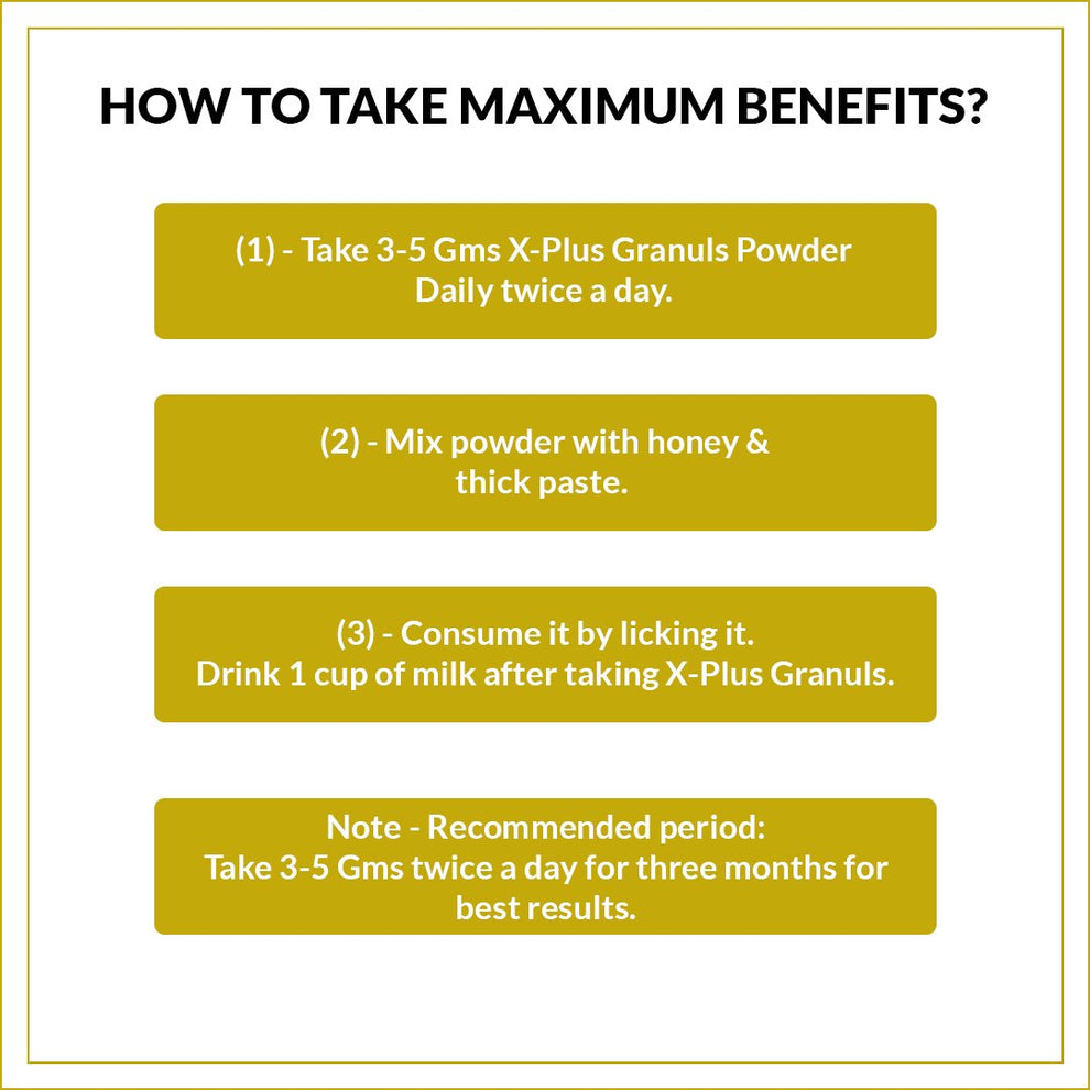 X Plus Gold Powder/Granules: A Supplement for Men's General Wellness