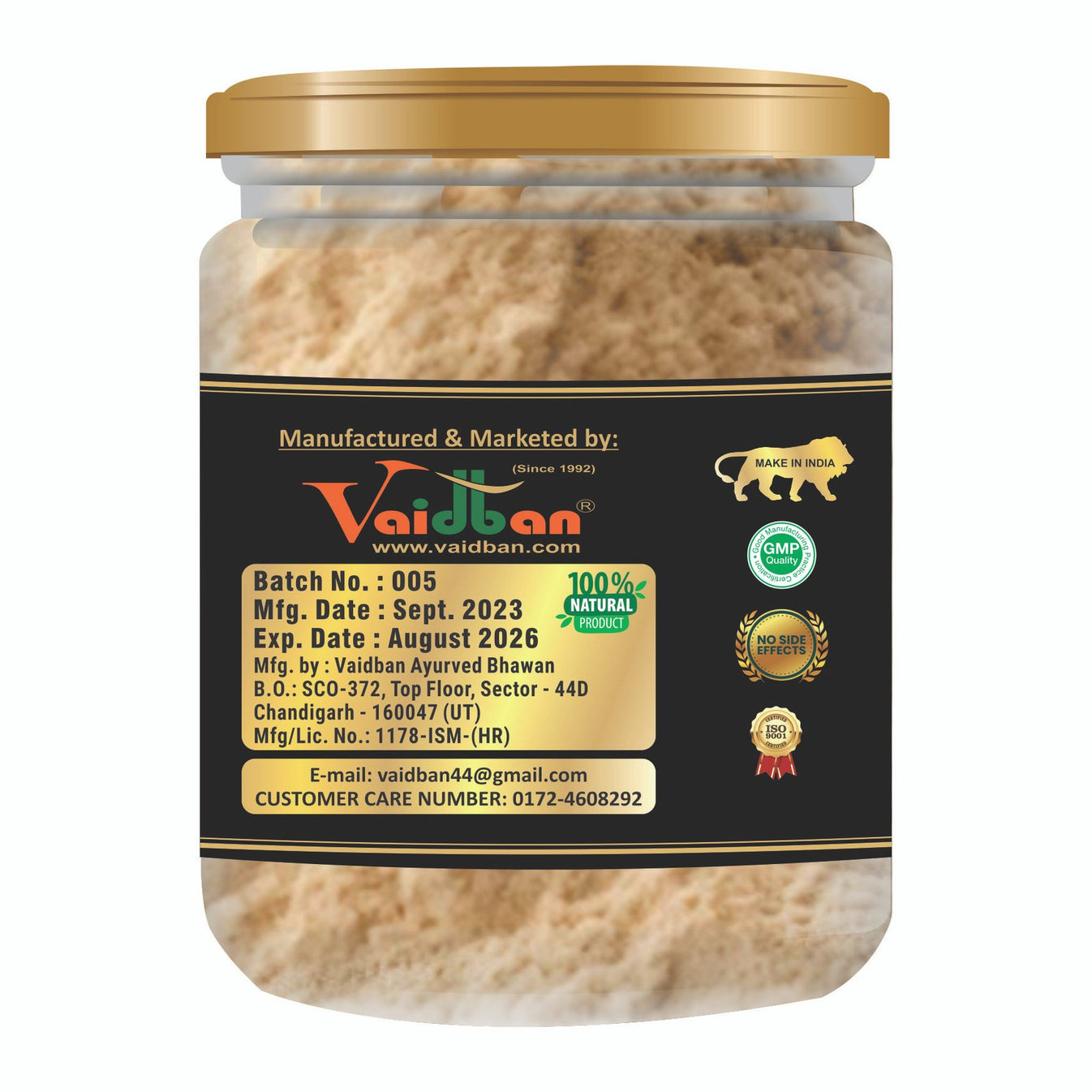 Vaidban Diabetic Control Powder - Natural Ayurvedic Solution for Balan